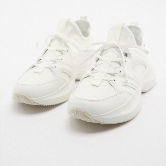 Zara | Shoes | Zara Leather Running Shoes | Poshmark